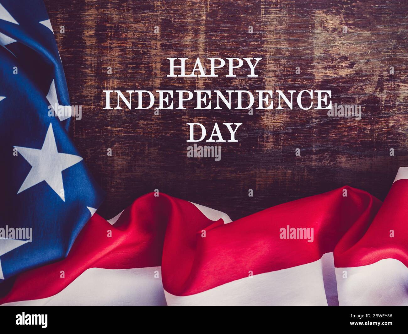 Happy Independence Day. Beautiful greeting card. Close-up Stock Photo ...
