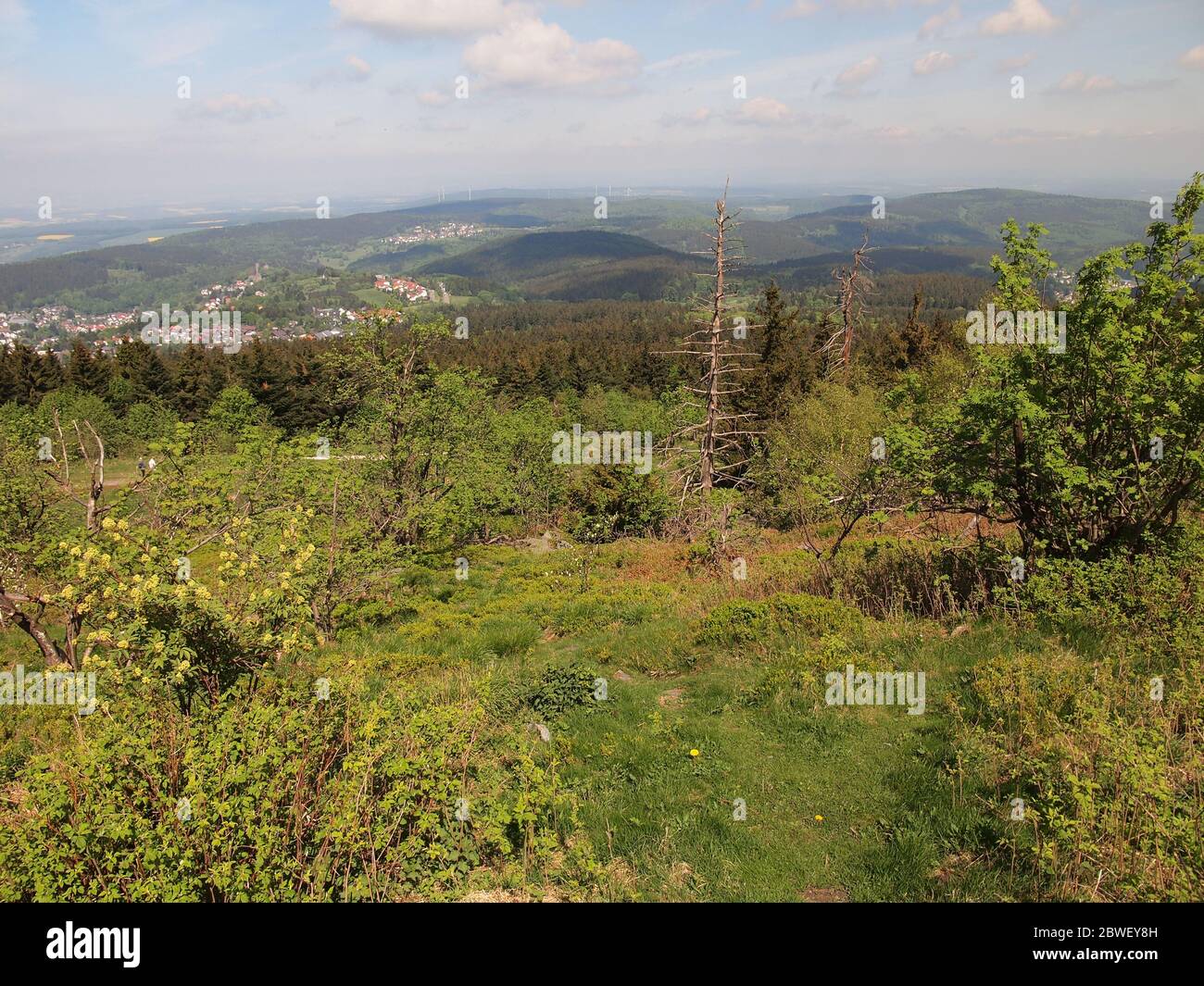 View from Großer Feldberg (Hesse, Germany Stock Photo - Alamy