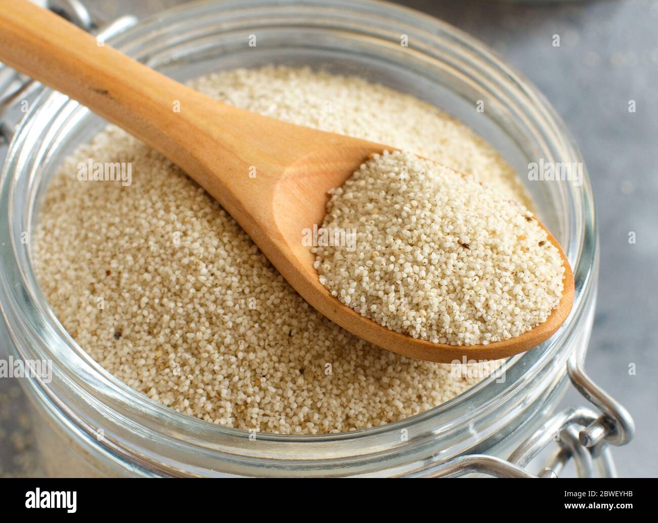 Raw fonio seeds in hi-res stock photography and images - Alamy