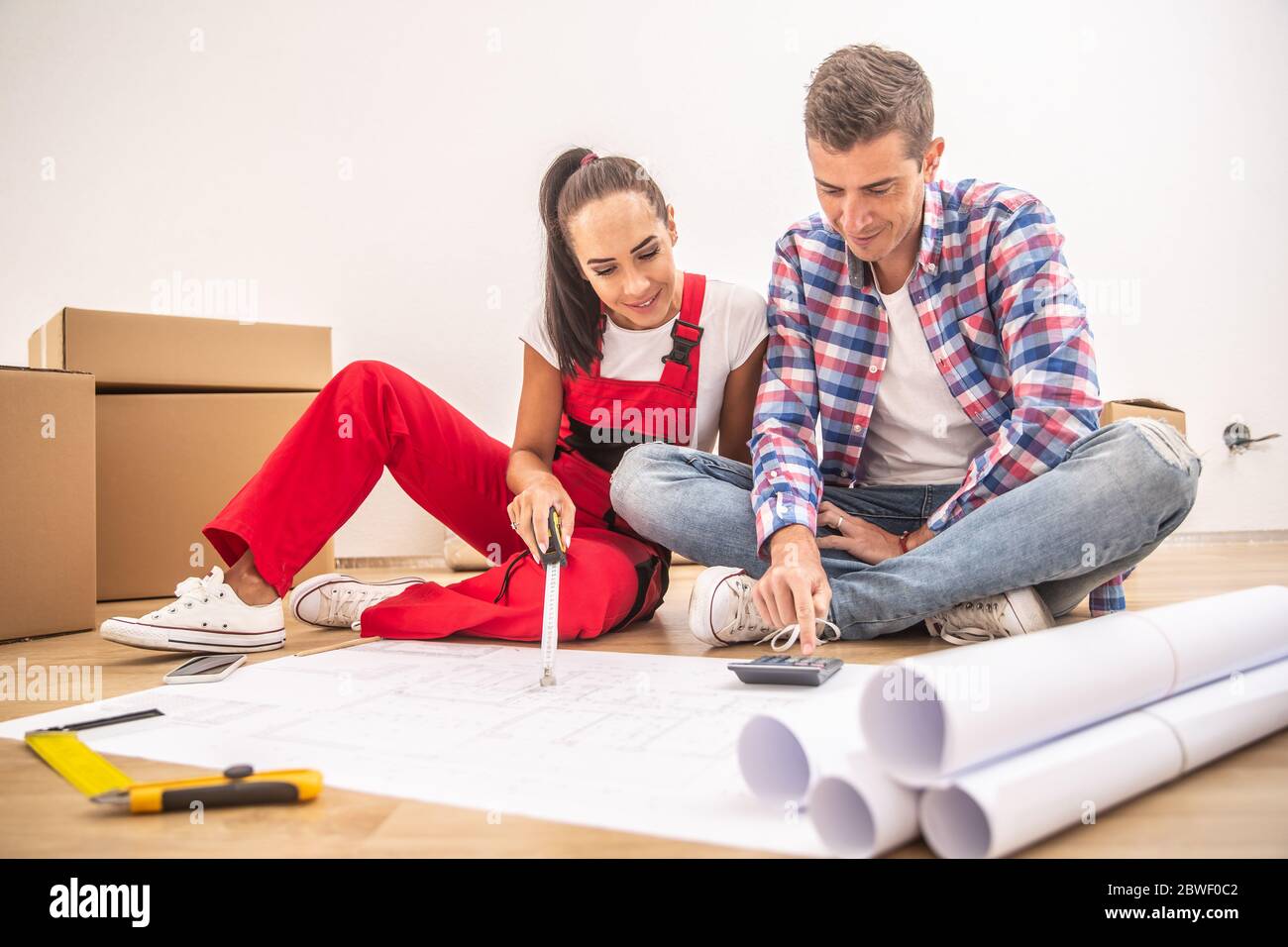 Office floor plans hi-res stock photography and images - Alamy