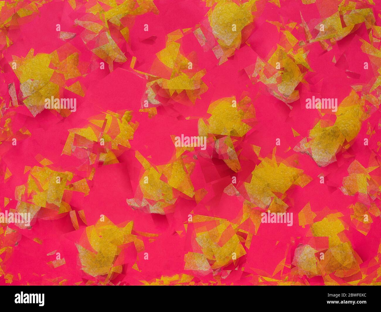 lemon pattern on red background Stock Photo - Alamy