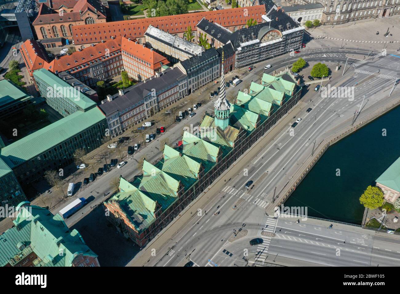 Old Stock Exchange Building in Copenhagen, Denmark Stock Photo - Alamy