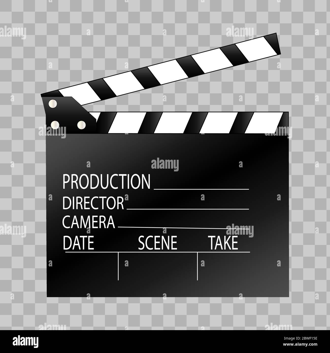 Movie Clapper Board Background