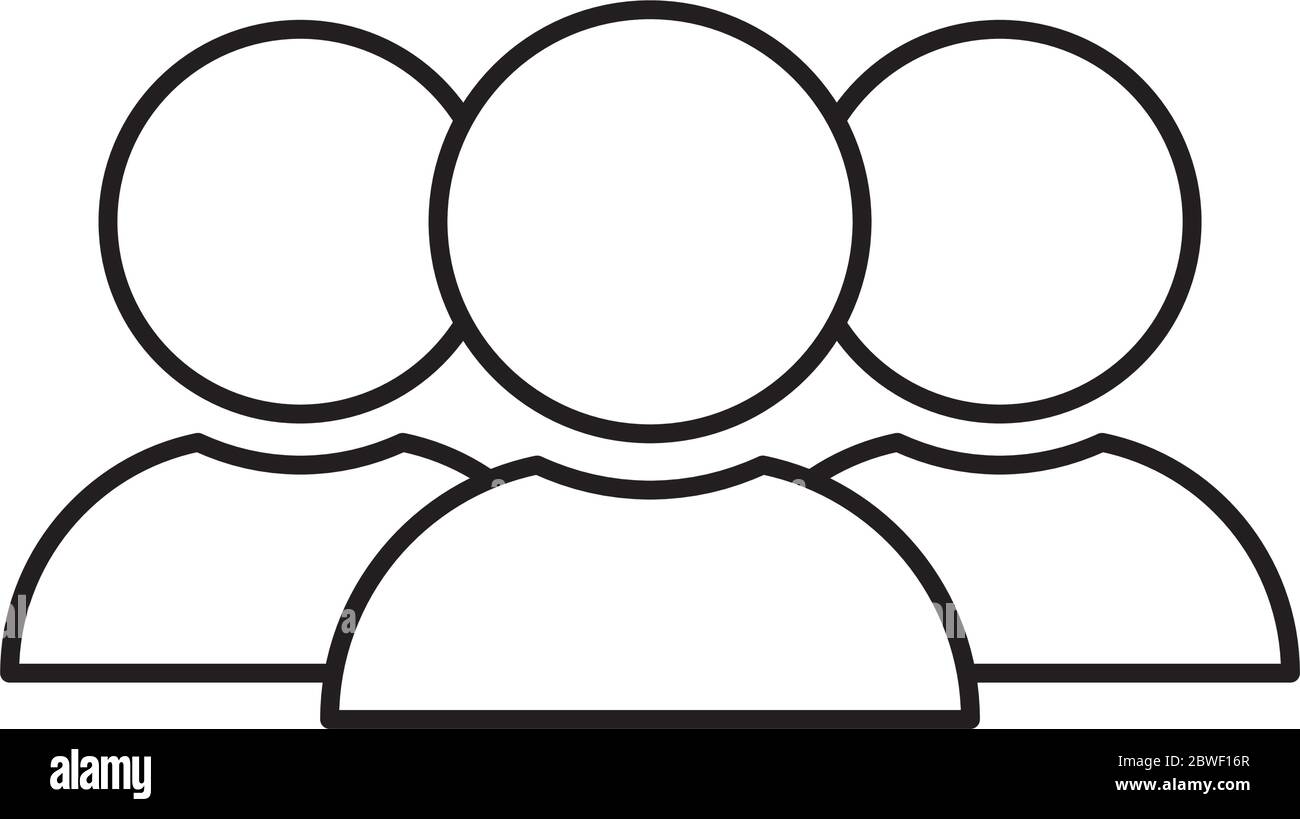 Shadow of office workers Stock Vector Images - Alamy