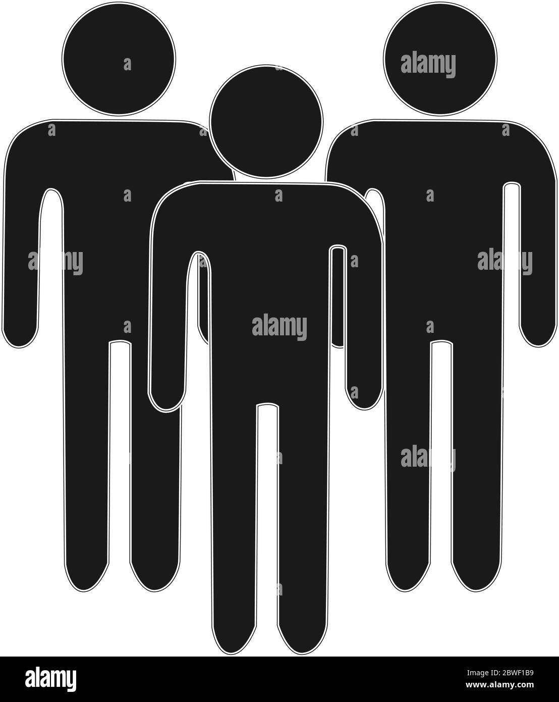 People vector icon illustration Stock Vector Image & Art - Alamy