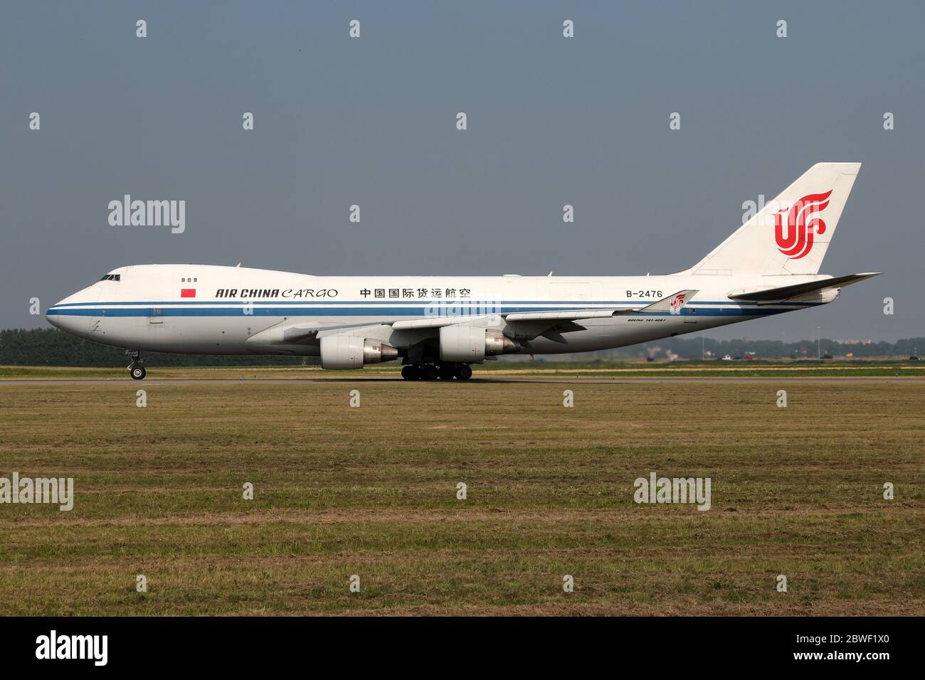 Air China Cargo Boeing 747-400F with registration B-2476 rolling on ...