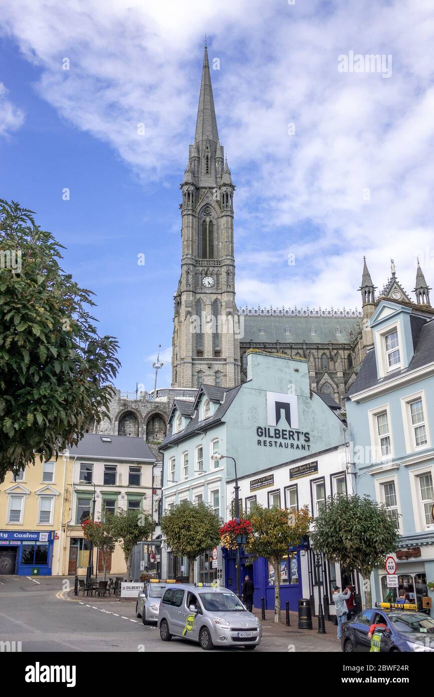 Town Centre Of Cobh And The Cathedral Church of St Colman, Cobh ...