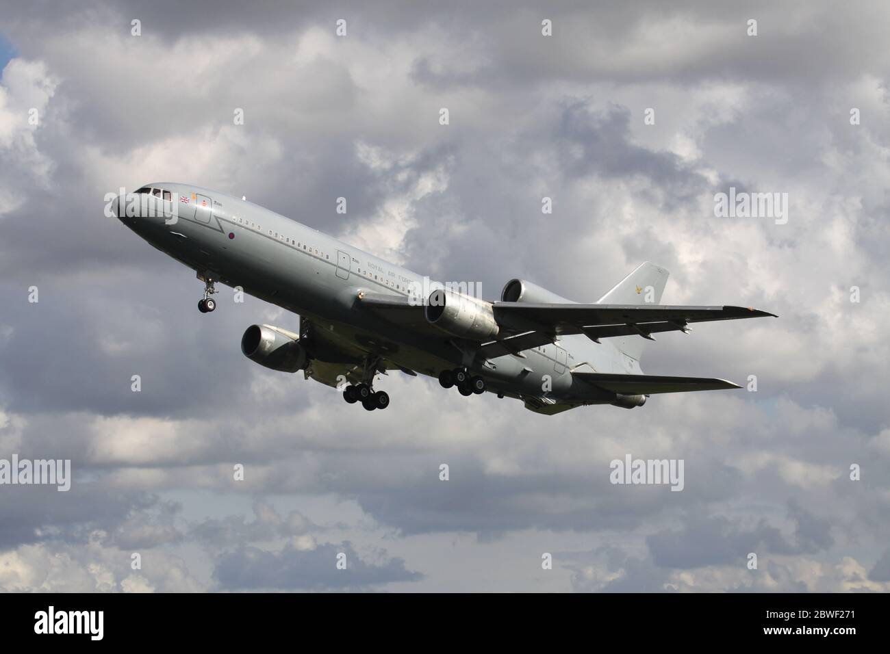 Royal Air Force Lockheed L1011 Tristar with registration ZD951 just ...