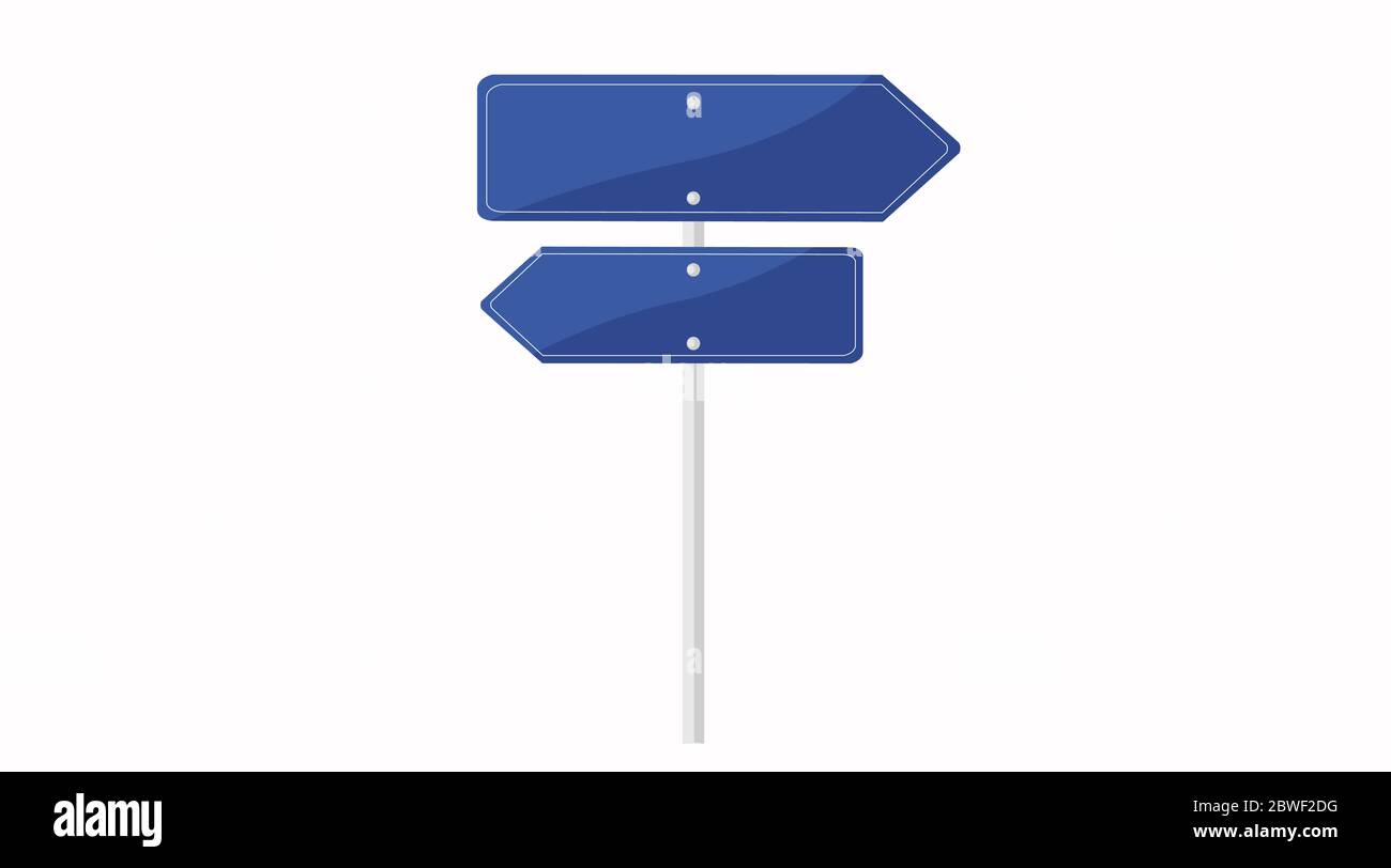 Isolated Arrow Traffic Signs Icon Stock Vector Image & Art - Alamy