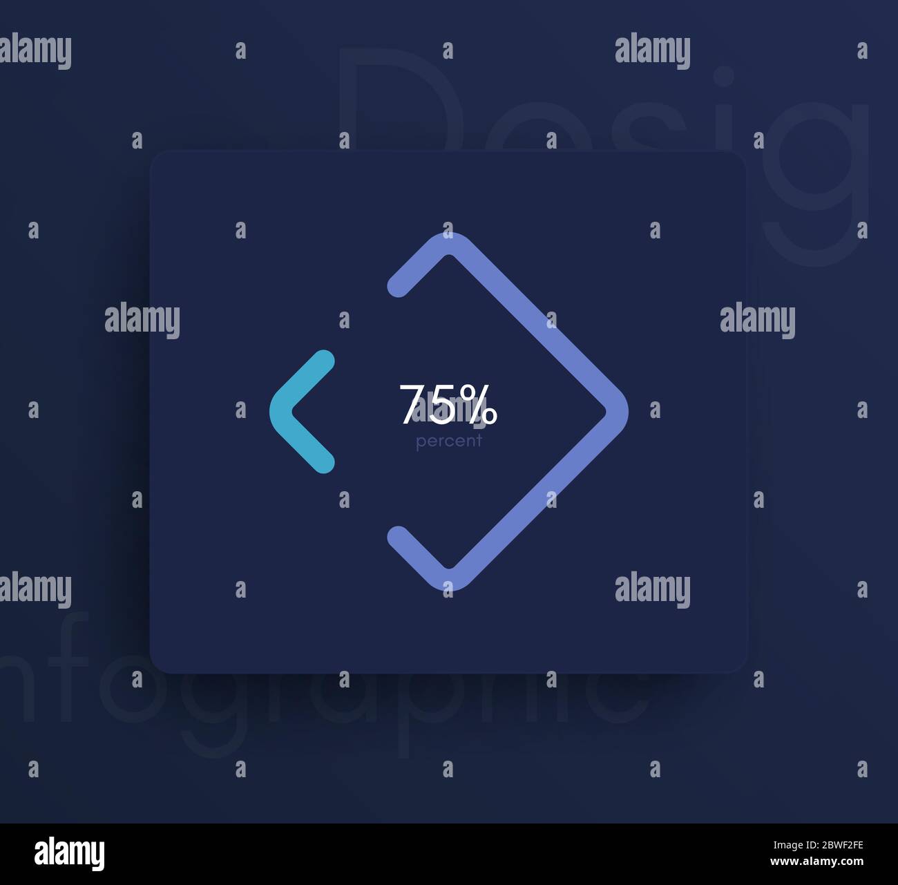 Vector graphic infographics. Template for creating web applications ...