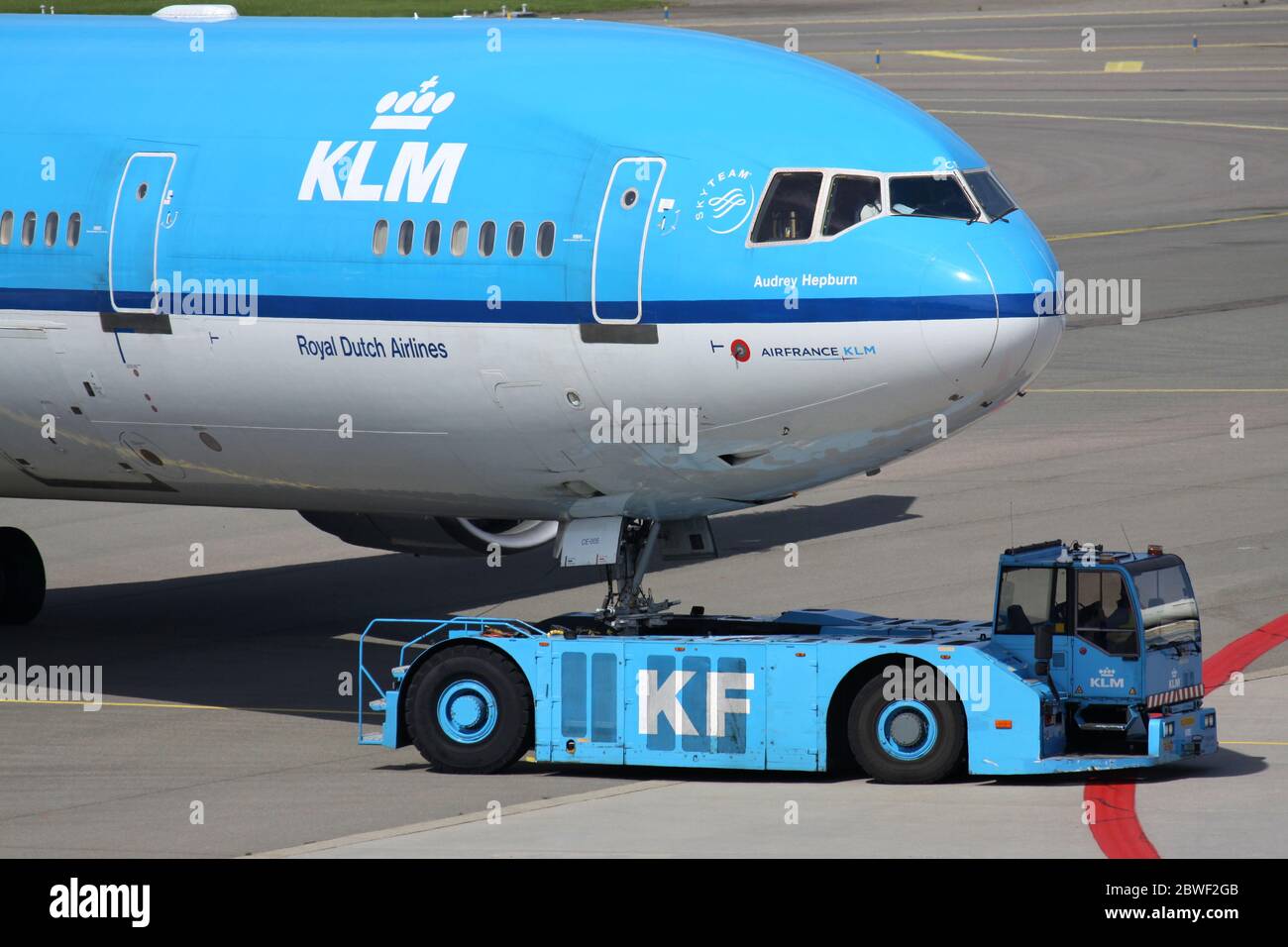 KLM McDonnell Douglas MD-11 with registration PH-KCE on pushback at ...