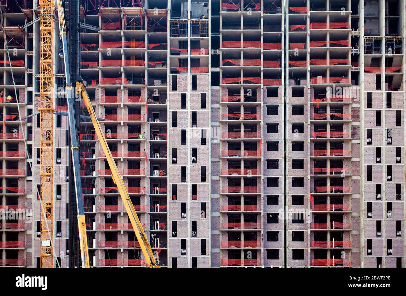 Construction Building Area Industrial Development Concept Photo Stock ...