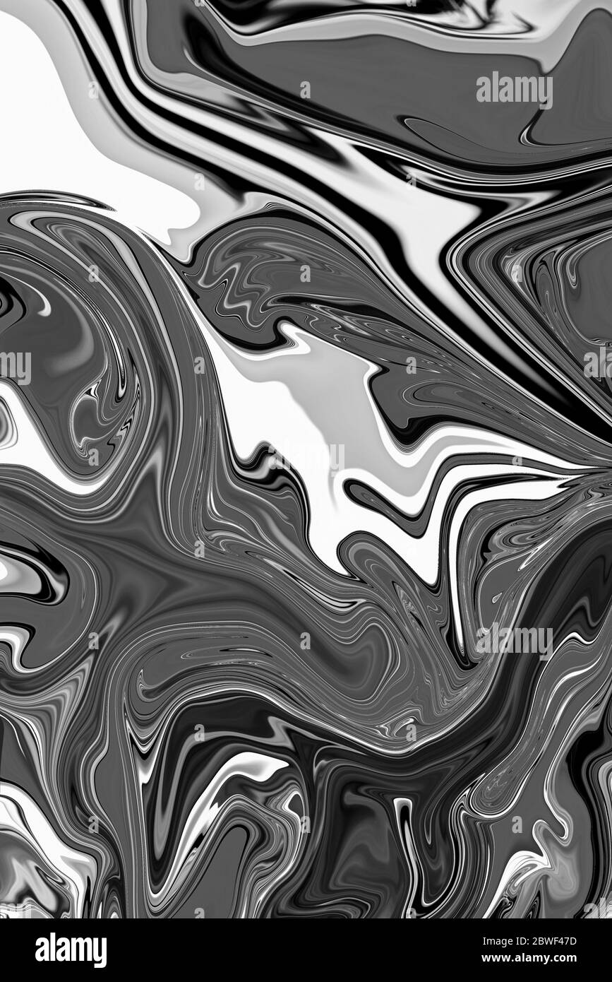 Watercolor liquid purple background Black and White Stock Photos ...