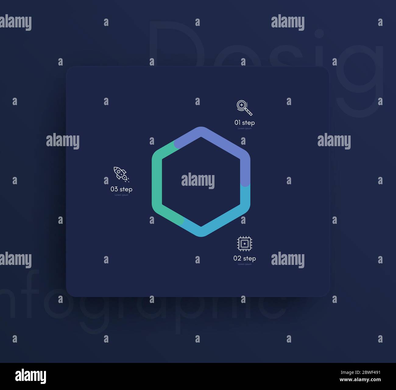 Vector graphic infographics. Template for creating web applications ...