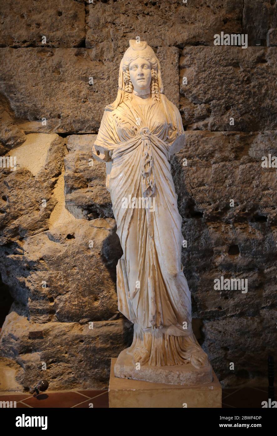 Priestess of Isis. Roman period. 2nd century A.D. Laodikeia ...