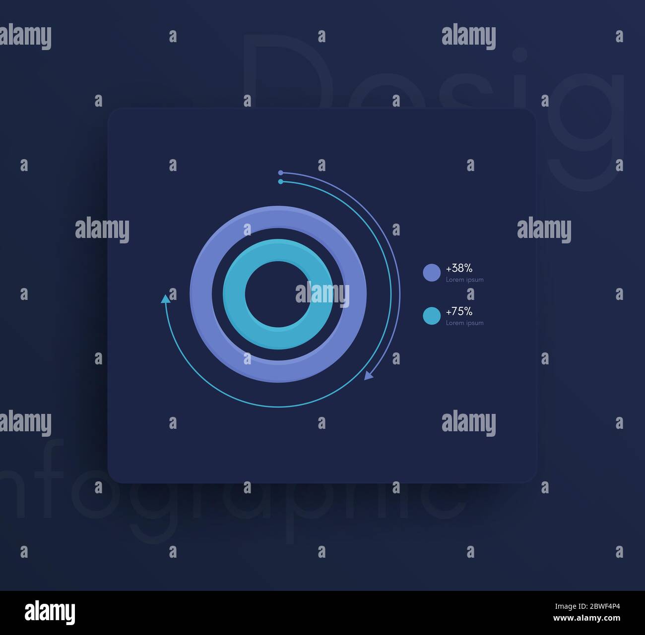 Vector graphic infographics. Template for creating web applications ...