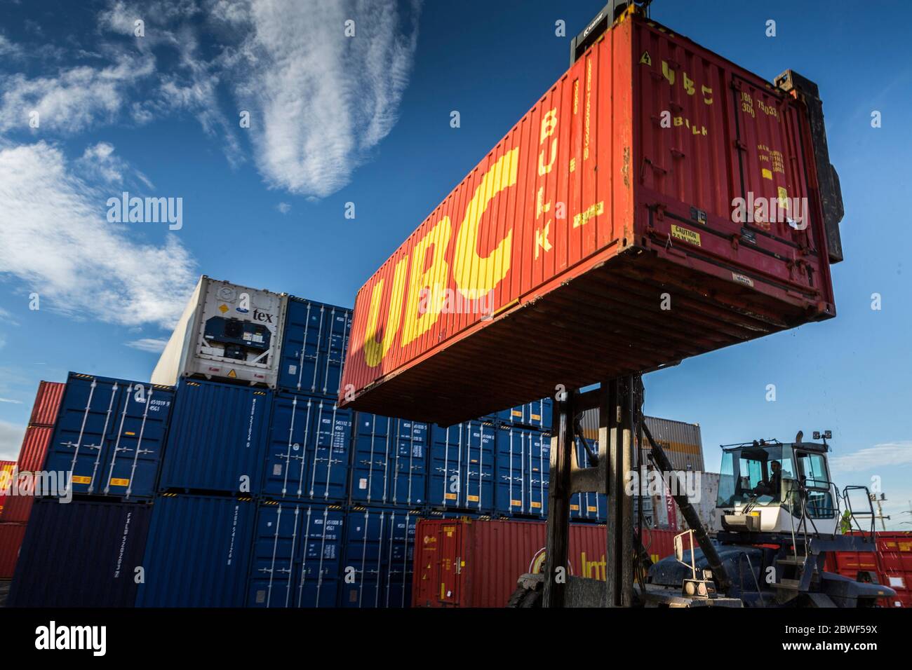 Shipping Container storage and distribution centre in the North East of ...