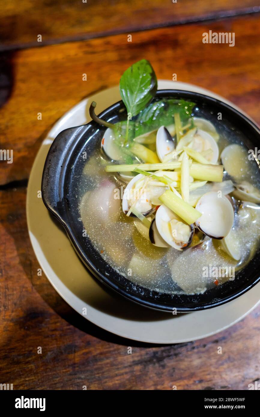 Delicious fresh prepared mussels, Chip Chip clams. Traditional ...