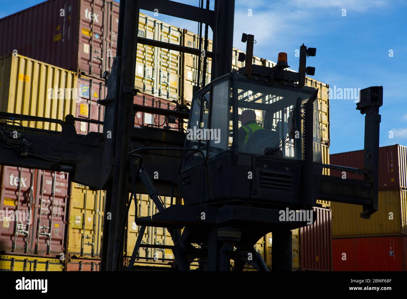 Shipping Container storage and distribution centre in the North East of ...