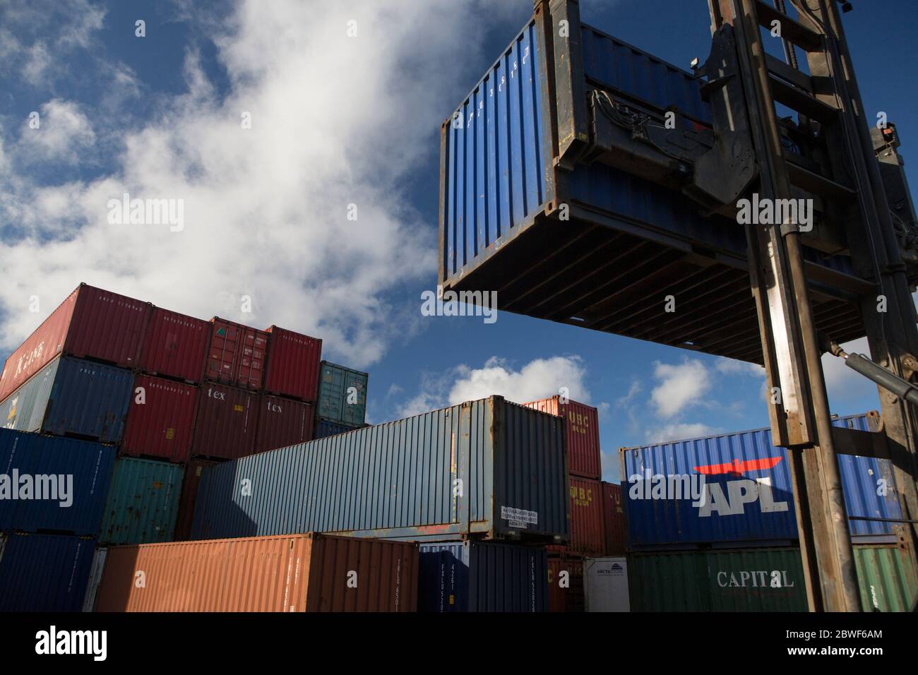 Shipping Container storage and distribution centre in the North East of ...