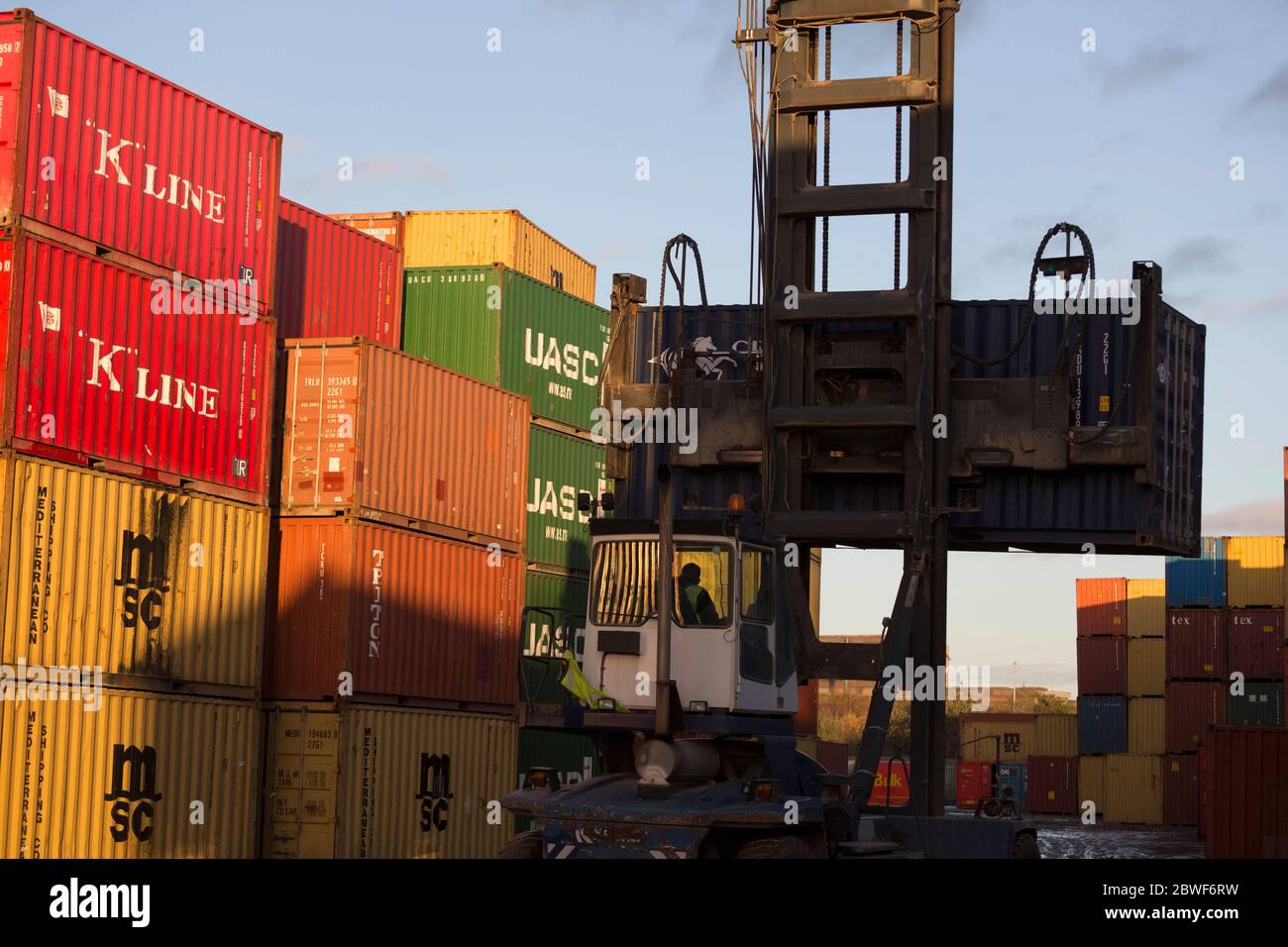 Shipping Container storage and distribution centre in the North East of ...