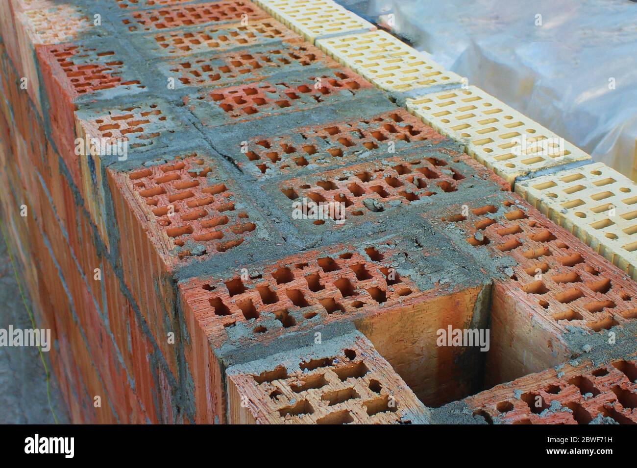 Red brick shaft hi-res stock photography and images - Alamy