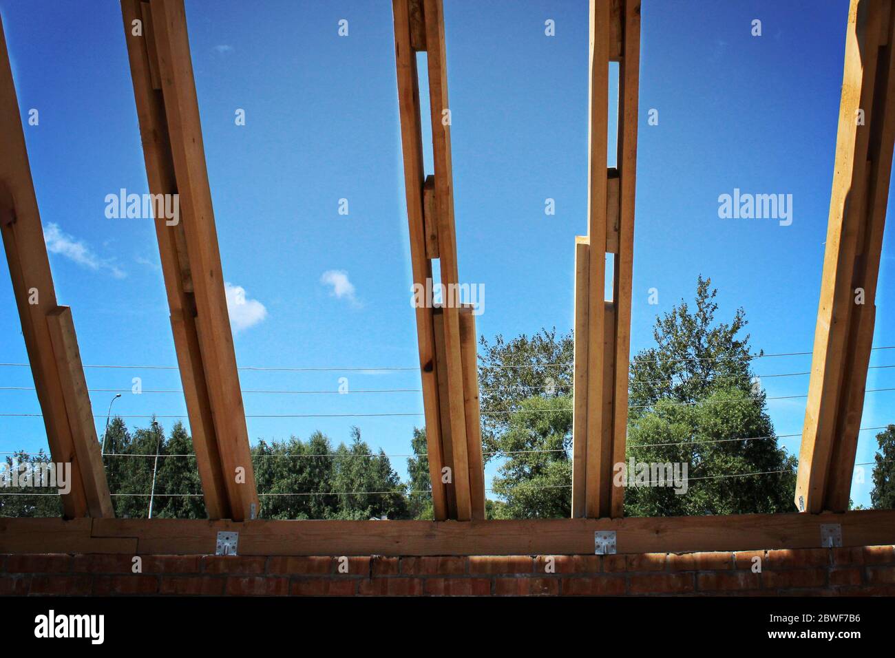 Roof batten and counter batten hi-res stock photography and images - Alamy