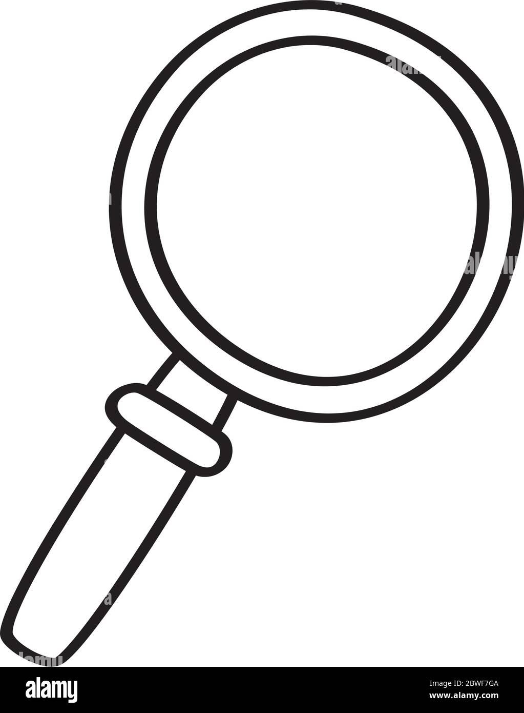 Isolated lupe icon vector design Stock Vector Image & Art - Alamy