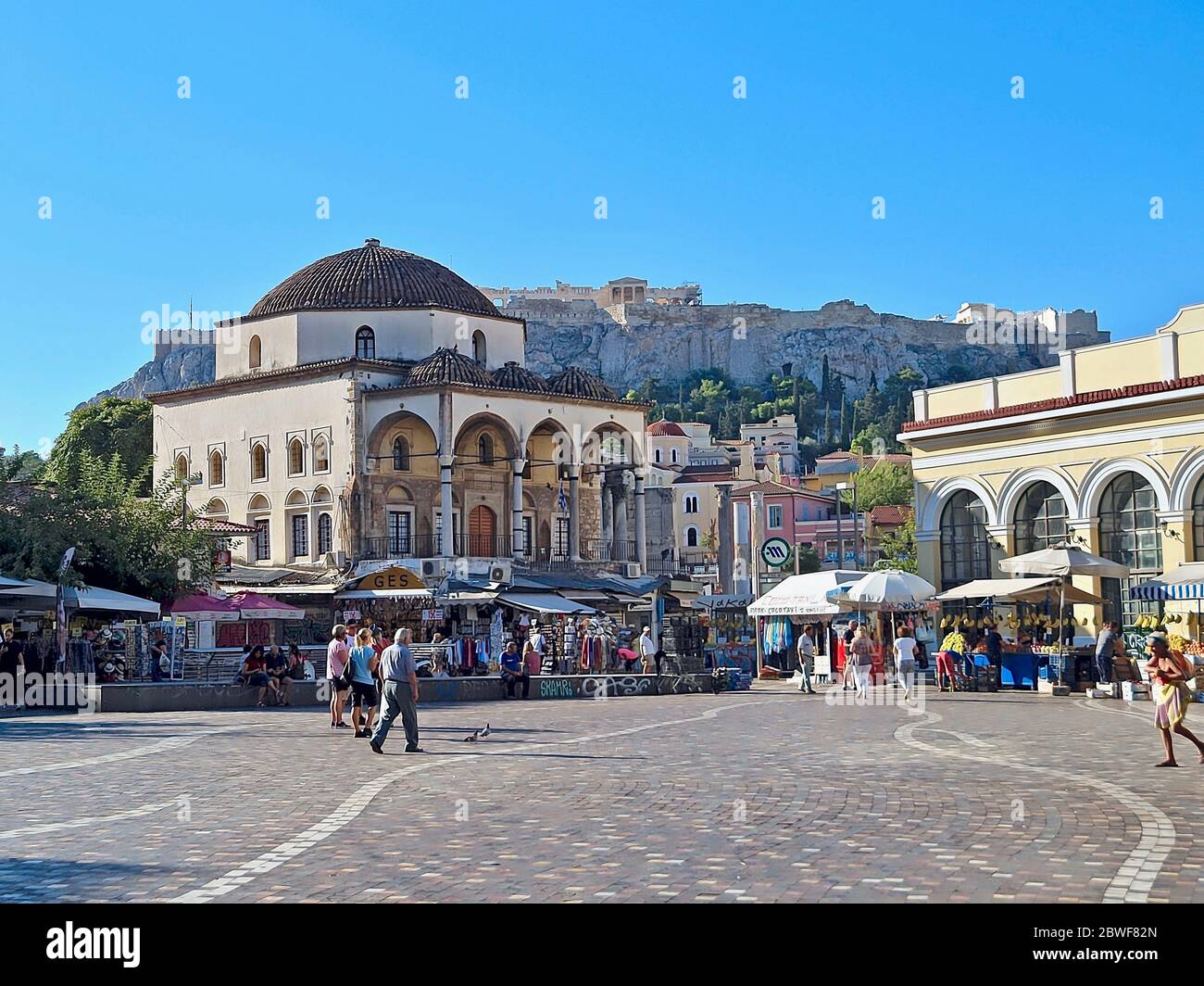 Monastiraki square in athens, hi-res stock photography and images - Alamy