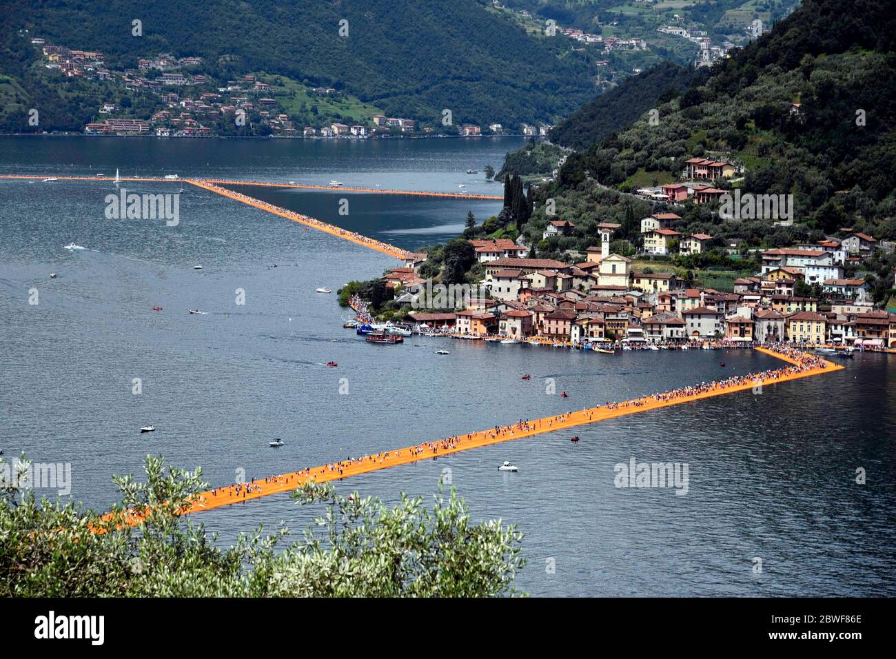 Milan, Italy. 01st June, 2020. Sulzano Brescia, July 2016 The Floating ...