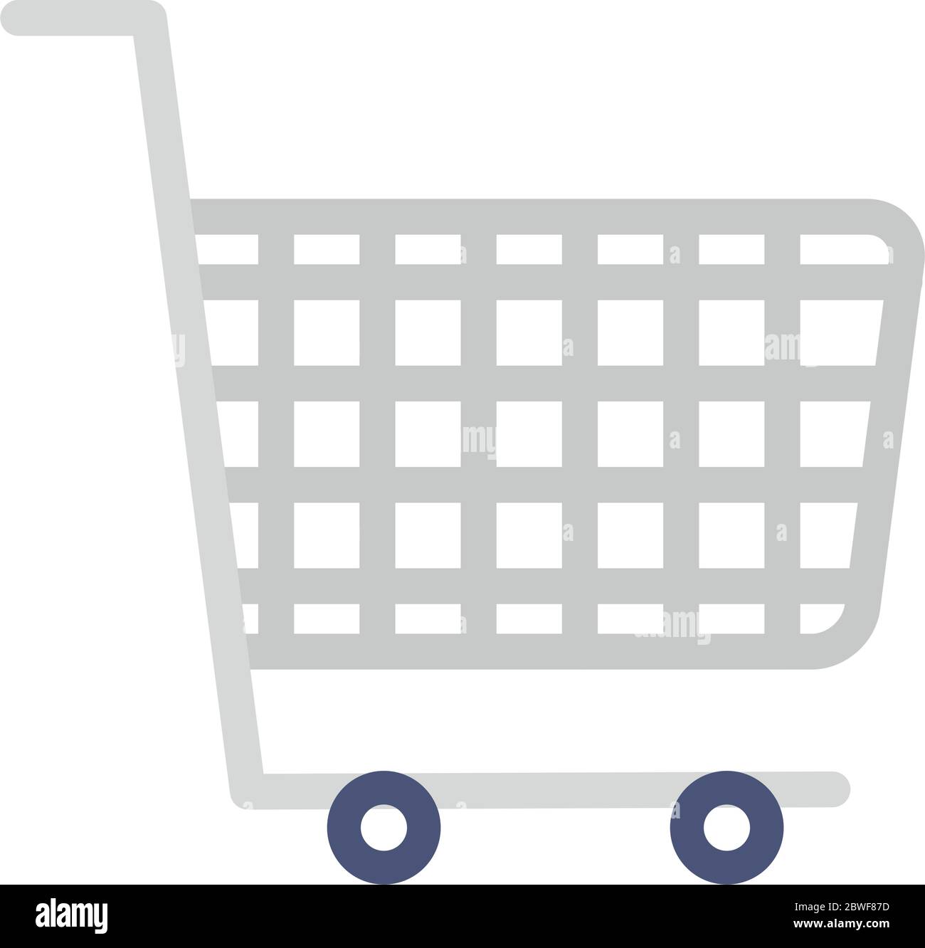 Isolated shopping cart vector design Stock Vector Image & Art - Alamy