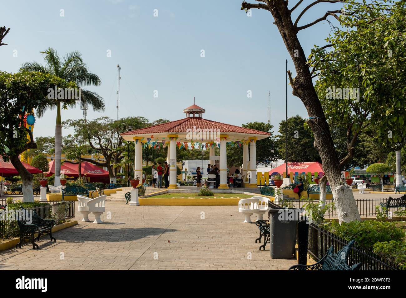Town square mexico hi-res stock photography and images - Alamy