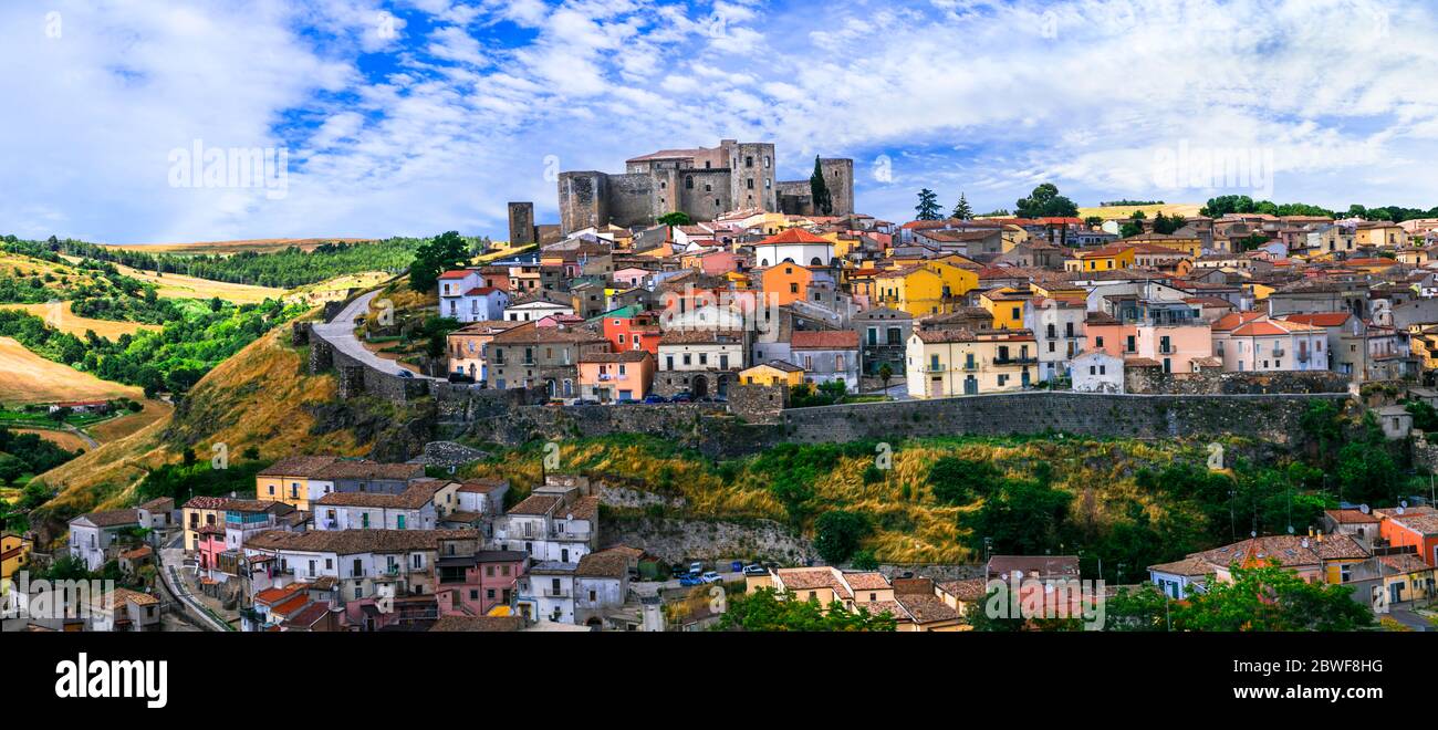Italy travel and unique places. Scenic Medieval village (borgo) in ...