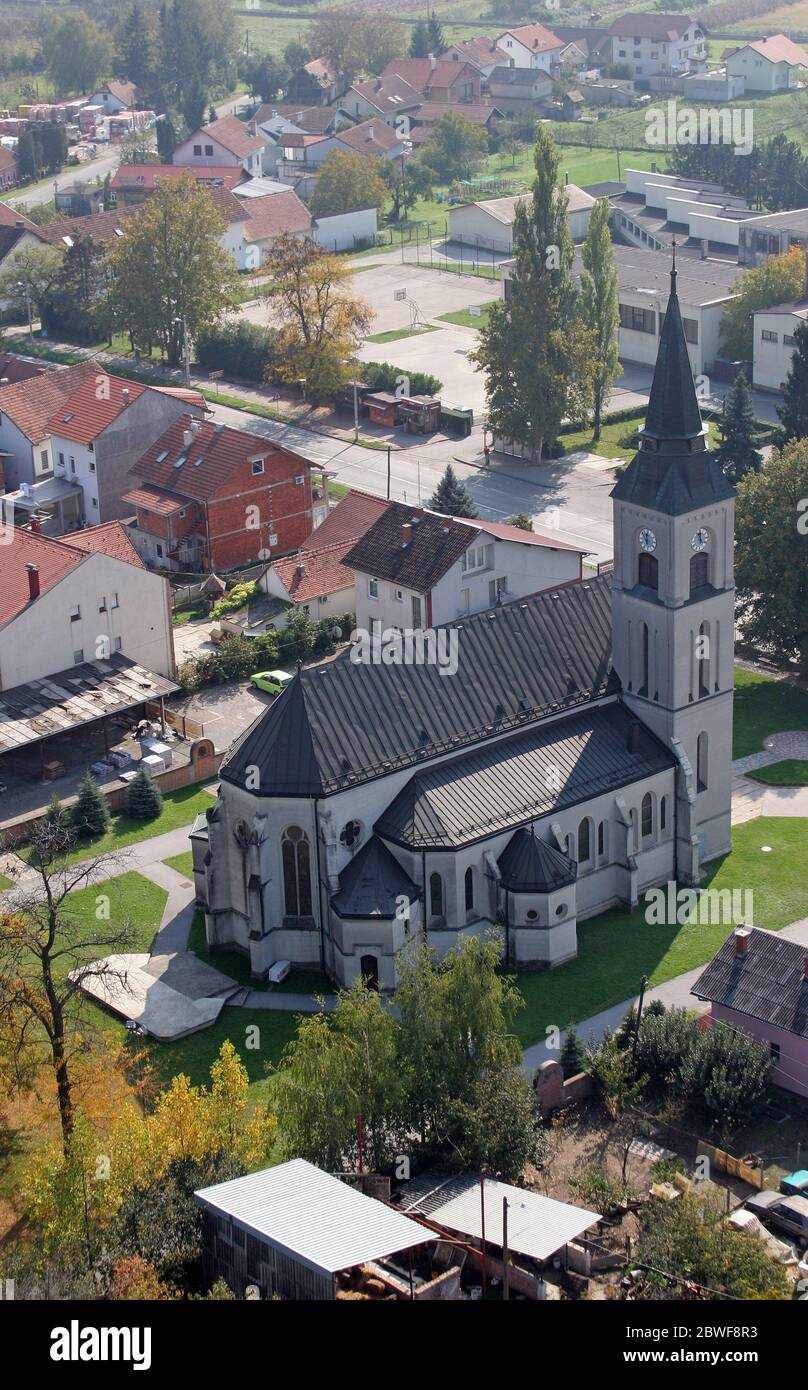 Parish Church of St. Martin in Dugo Selo, Croatia Stock Photo - Alamy