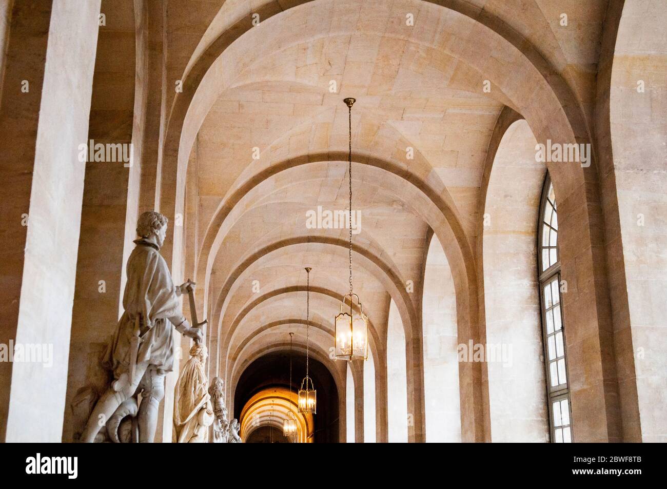 Statues in chateau de versailles hi-res stock photography and images ...
