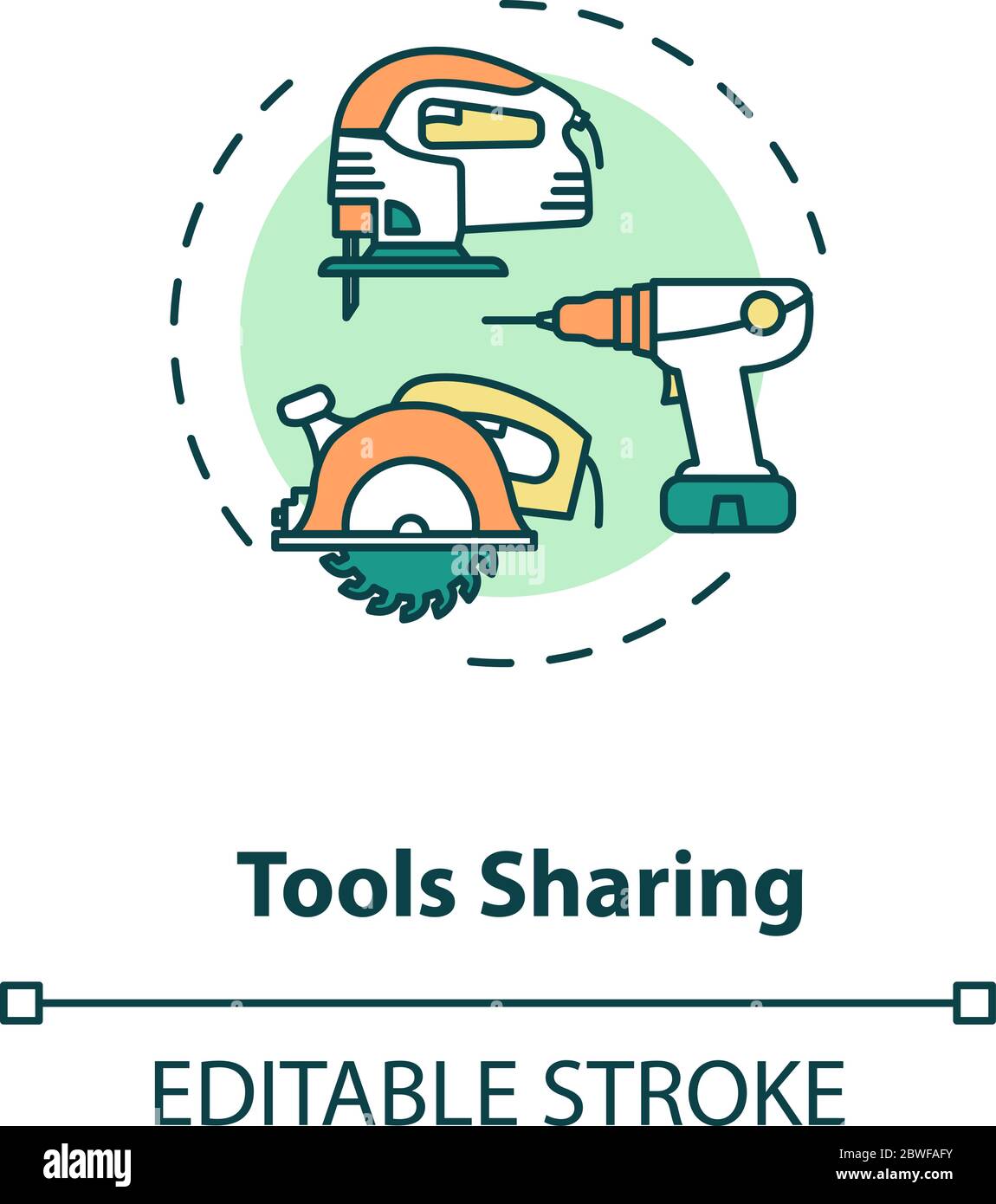 Sharing tools Cut Out Stock Images & Pictures - Alamy