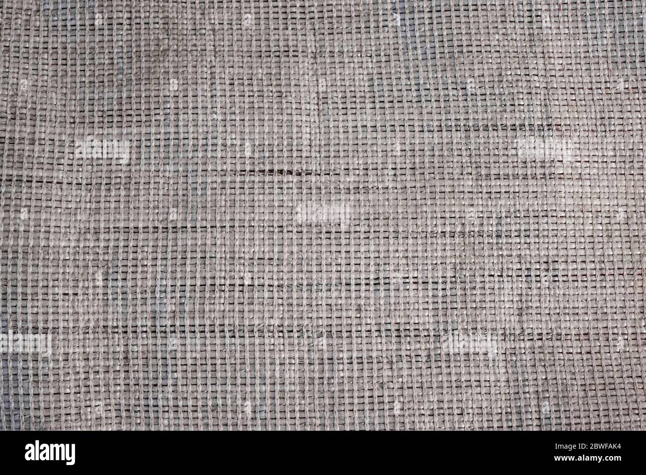 The texture of the rough fabric from the matting light brown color ...