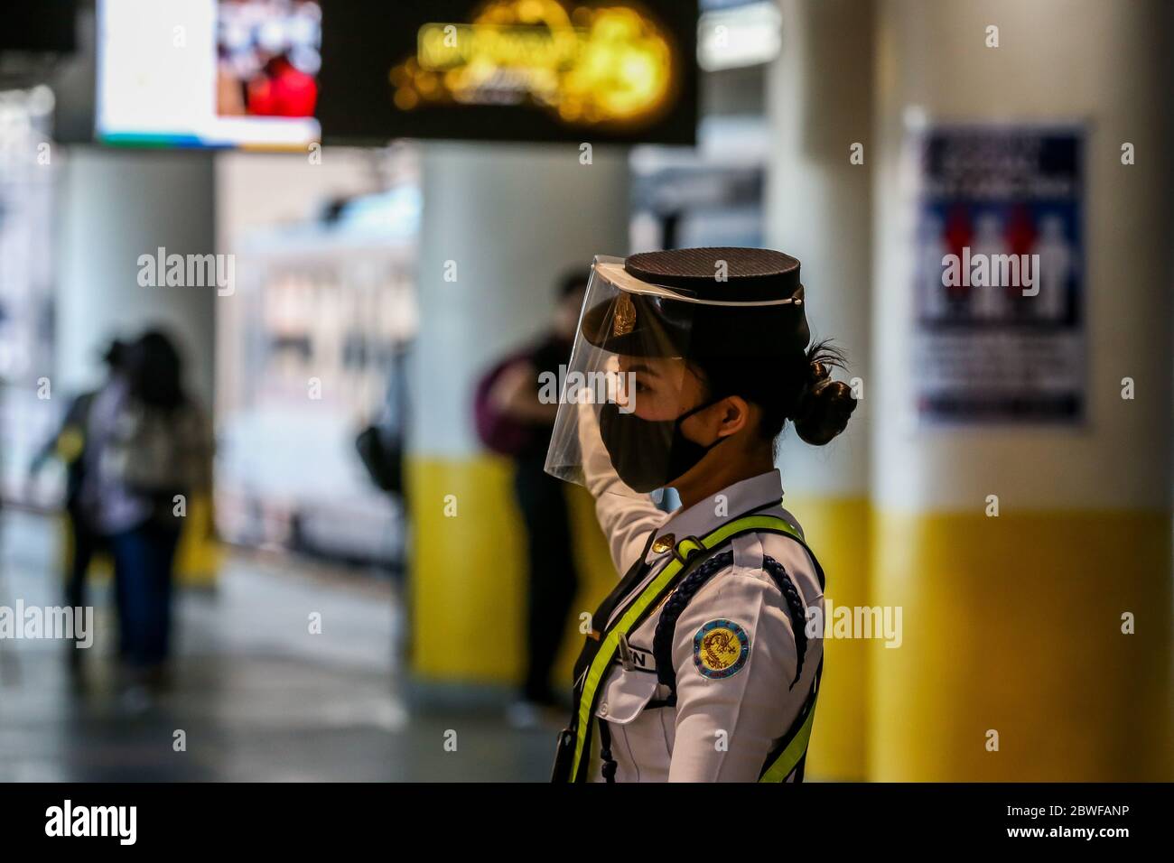 Philippine security guard hi-res stock photography and images - Alamy