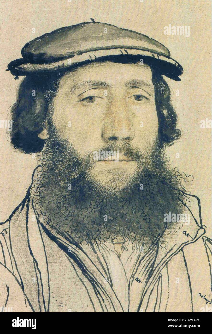 Vintage Medieval painting of a religious christian saint Stock Photo ...