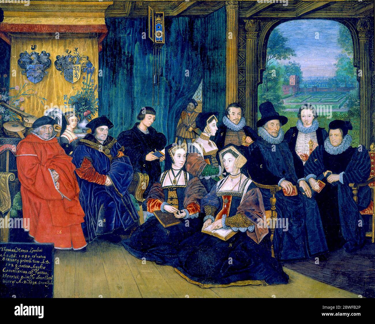 Vintage Medieval painting of a religious christian saint Stock Photo ...