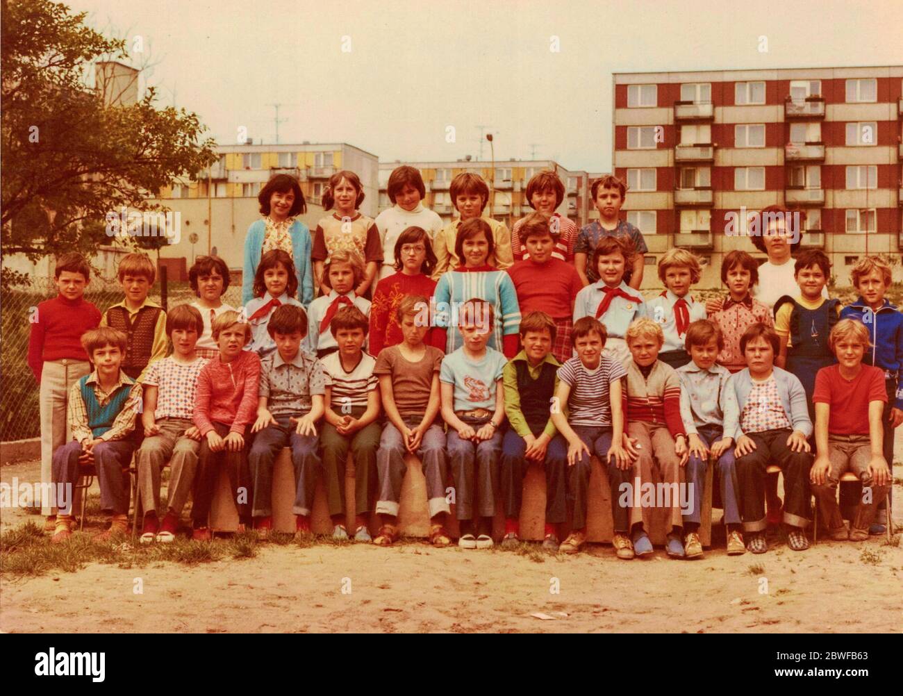 School uniform 1980s hi-res stock photography and images - Alamy