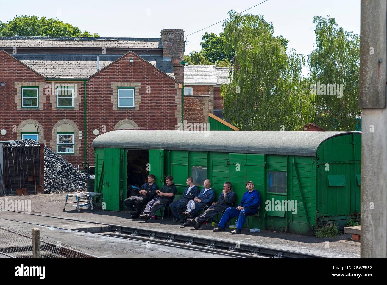 Havenstreet steam railway hi-res stock photography and images - Alamy