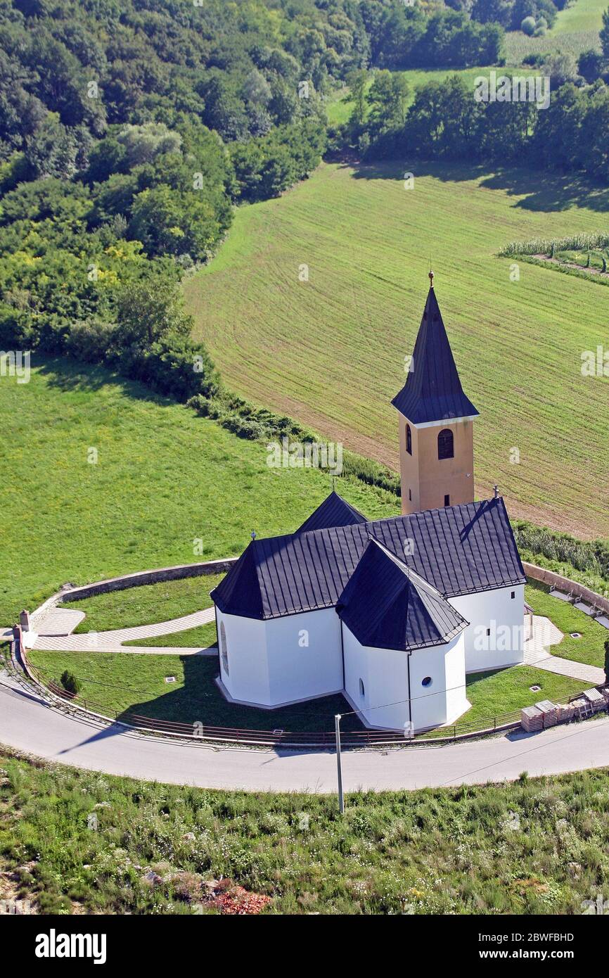 Parish Church of the Holy Trinity in Radoboj, Croatia Stock Photo - Alamy