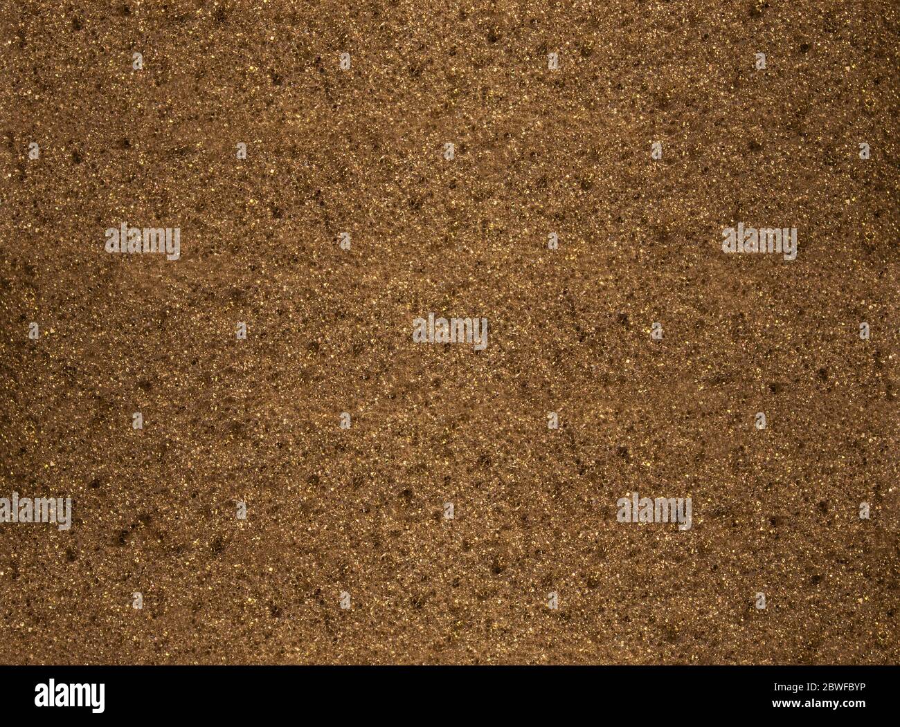 Texture of brown sponge. For background. Close up. White sponge natural ...