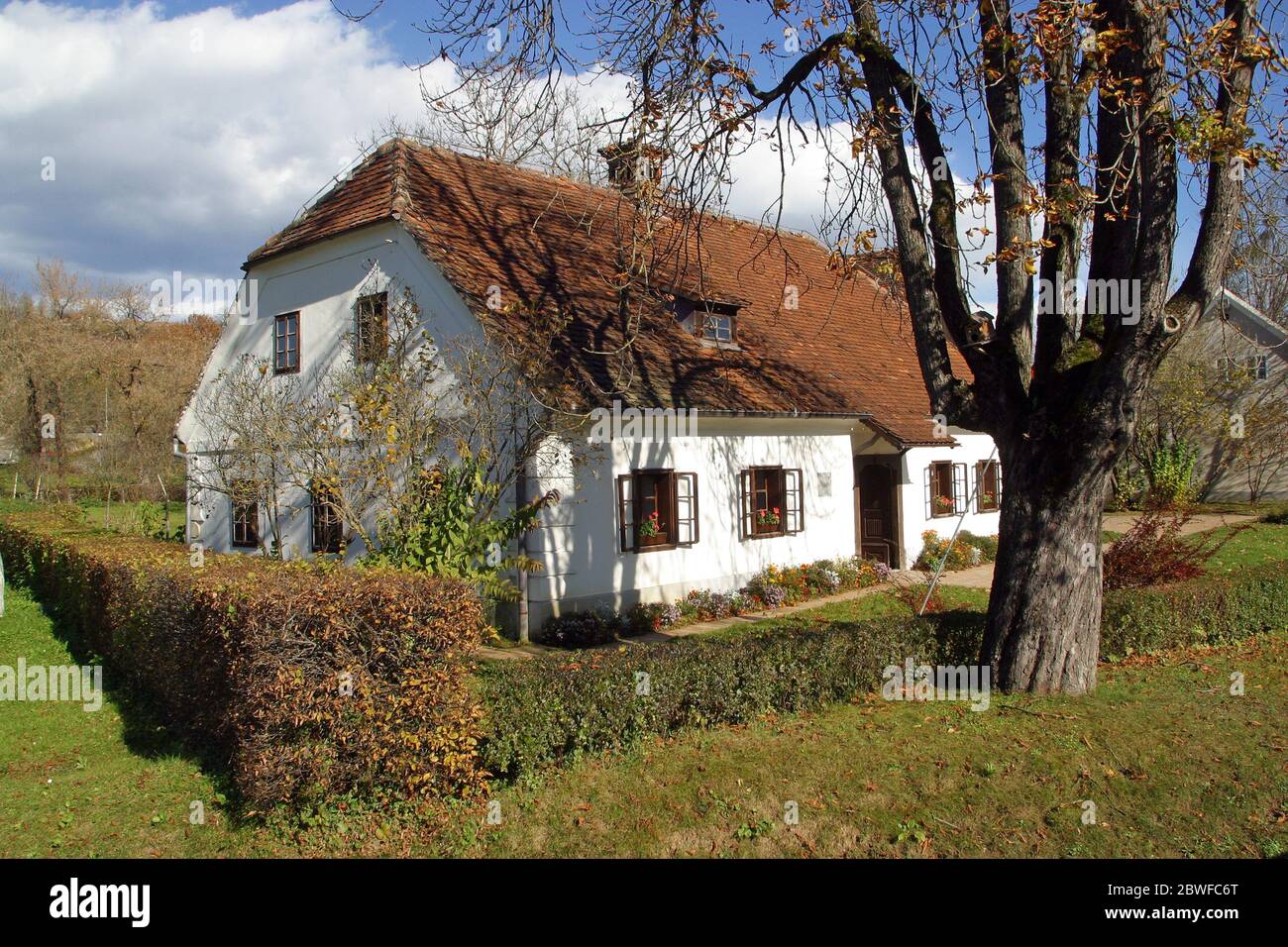 Beautiful rural house in the village Kurovec, Croatia Stock Photo - Alamy