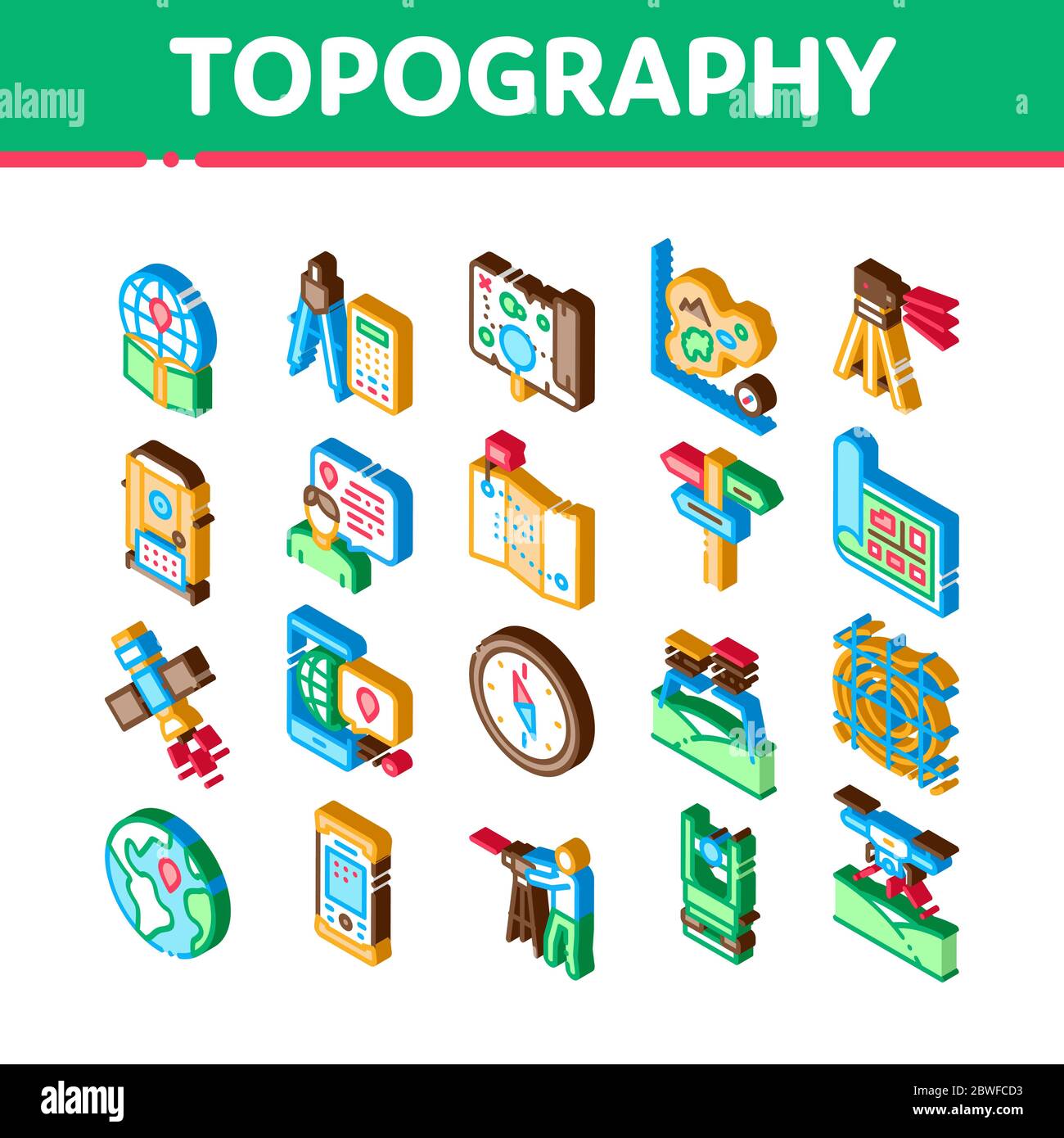 Satellite triangulation Stock Vector Images - Alamy