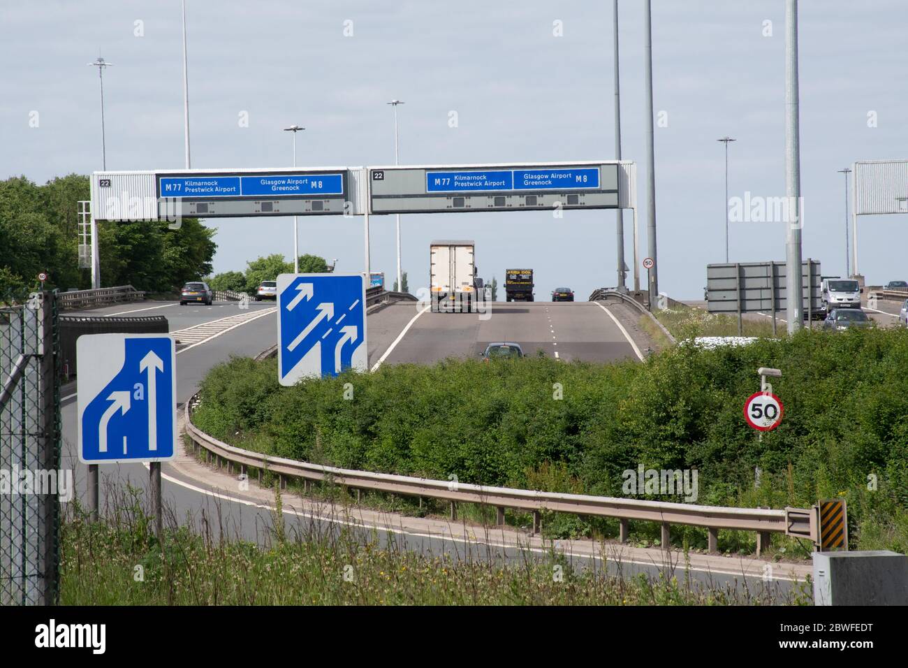 Scottish motorways hi-res stock photography and images - Alamy