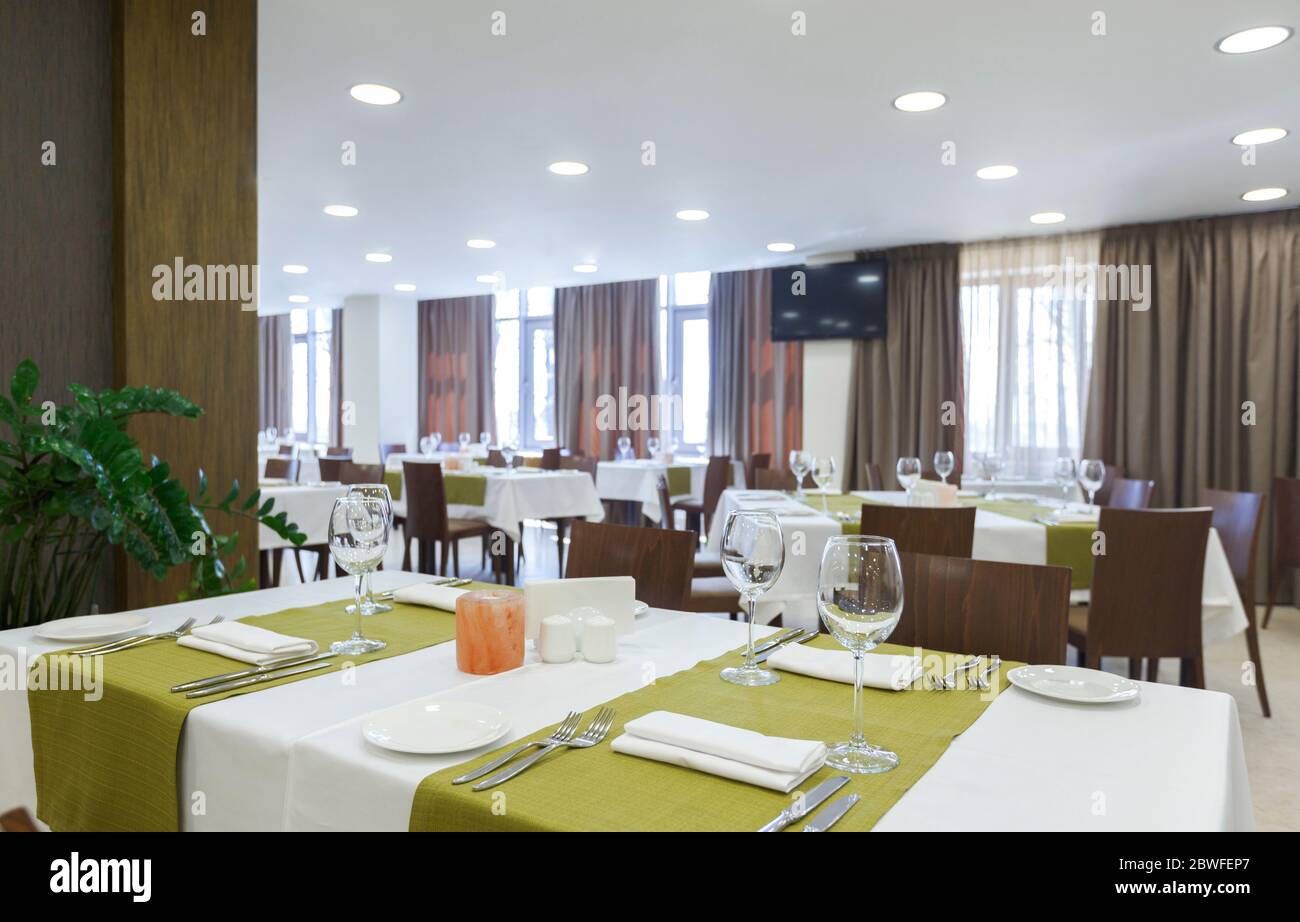 Modern lunch room hi-res stock photography and images - Alamy