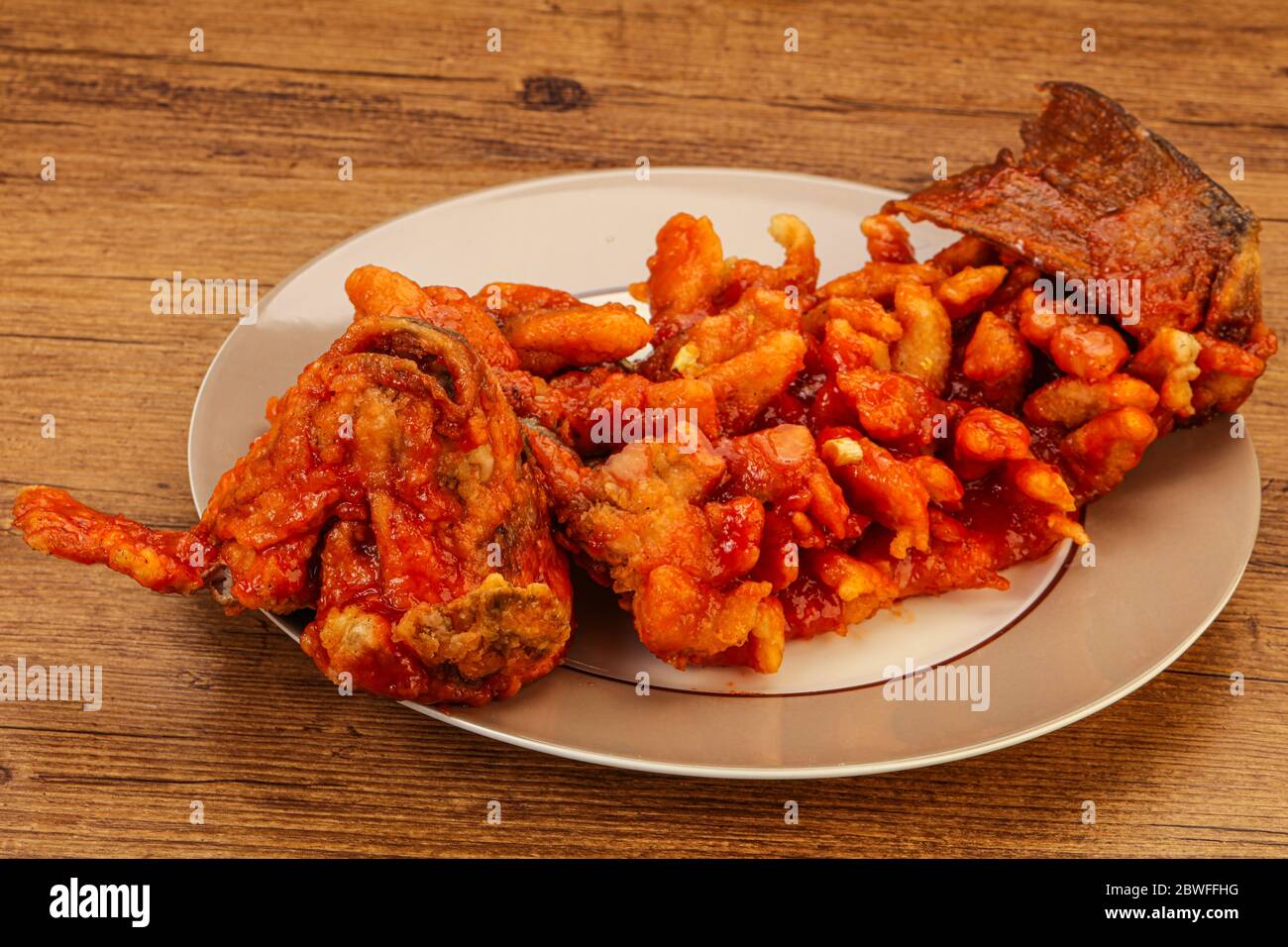 Chinese cuisine squirrel fish with sweet sauce Stock Photo - Alamy