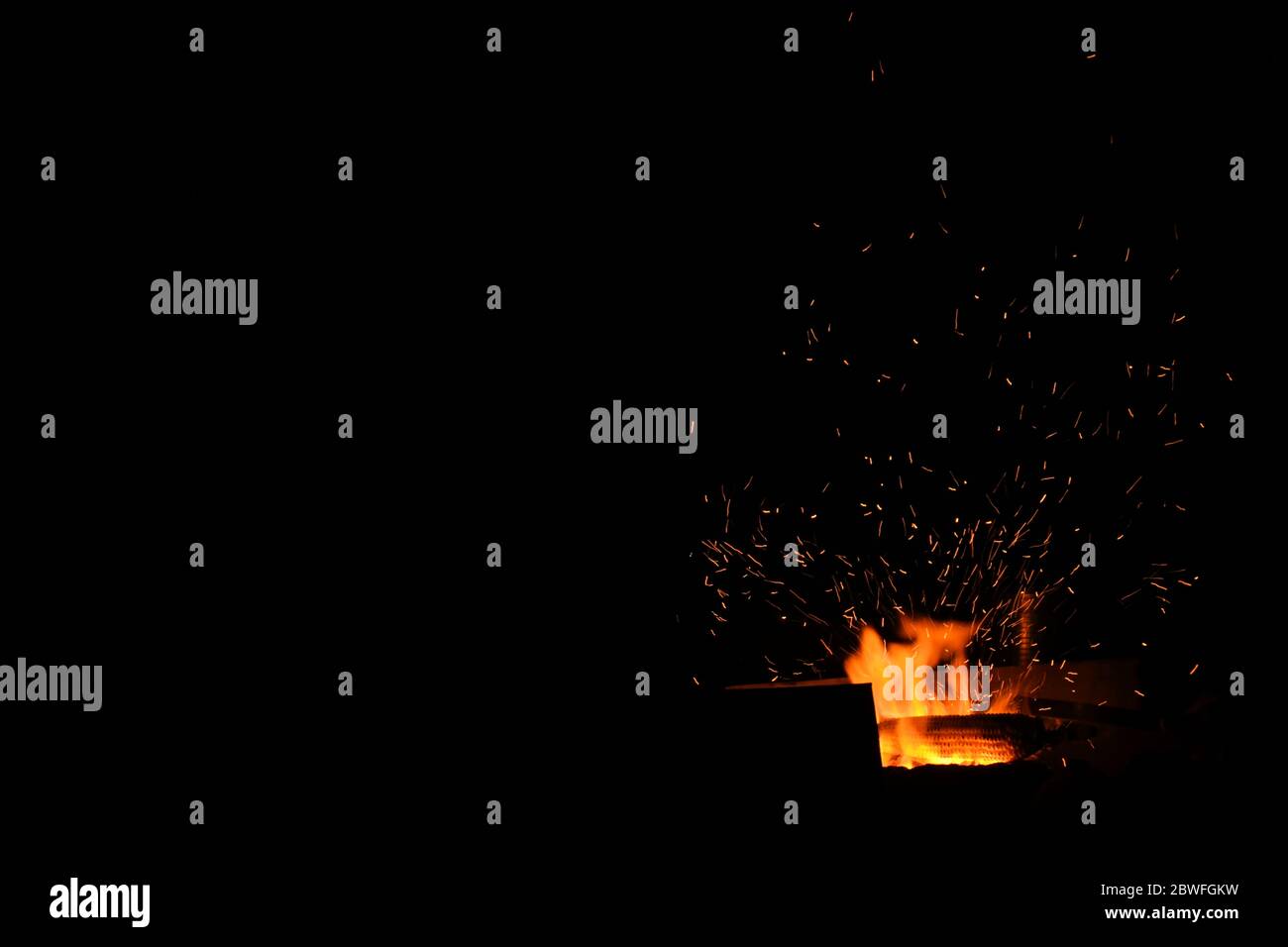 Spark art background hi-res stock photography and images - Alamy